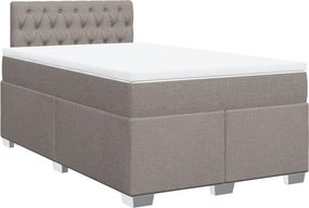 Box spring postel s matrací taupe 120x190 cm textil 3288138