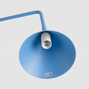 Sollux Lighting Stolní lampa NOX světle modrá