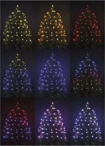 EMOS LED vánoční řetěz 12m, venkovní i vnitřní, RGB programy, časovač D4AA03
