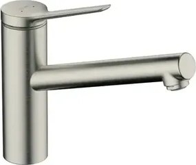 Hansgrohe - Dřezová baterie 150, vzhled nerezu