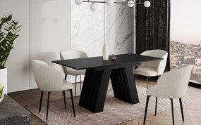 Prospero Rozkládací jídelní stůl BEJA Kombinace barev: Beja table black new