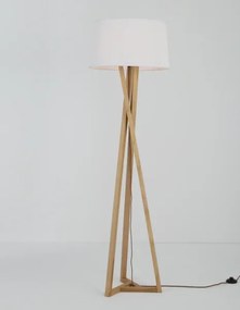 Dřevěná stojací lampa Salino B 50 Dřevo