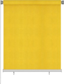 vidaXL Venkovní roleta 120 x 140 cm [312968] Barva: Žlutá