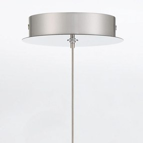 Designový lustr koule Eurofase Atomo Chrom LED 9W 3000K
