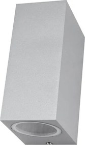 Palnas Venkovní nástěnné svítidlo HUGO v. 15 cm, 2xGU10, IP44 Barva: Černá