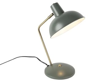 Stolní zelená retro lampa Milton Green