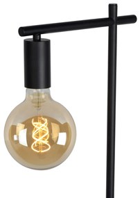Lucide 21721/01/30 stojací lampa Leanne, černá, E27, 152cm