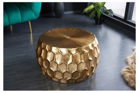 Massive home | Konferenční stolek ORGANIC ORIENT 70 CM zlatý