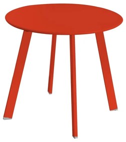 Kovový kulatý zahradní odkládací stolek ø 50 cm Marzia – LDK Garden