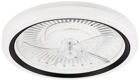 LED Stropní svítidlo s ventilátorem GEMMA LED/37W/230V bílá + DO