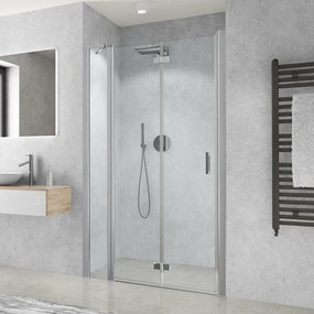 Roth Cariba Line sprchové dveře do niky skládací 120 x 202 cm brillant transparent CI RFR 120200 VPE Koupelny Bernold