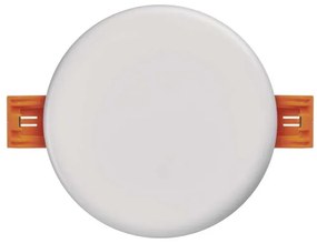 LED panel 100mm, kruhový vestavěný bílý, 8W neut. bíla, IP65 71854