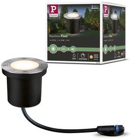 Paulmann 94228 Plug&Shine zápustné venkovní svítidlo 4W LED 3000K, průměr 9,8cm, IP65