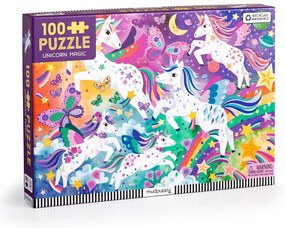 Mudpuppy Puzzle Kouzelní jednorožci 100 dílků