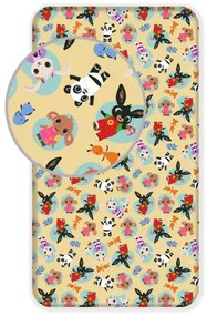 Jerry Fabrics Prostěradlo Králíček Bing 051 90x200x25 cm
