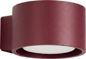 Sollux Lighting Nástěnné svítidlo MODO 1 bordó GX53