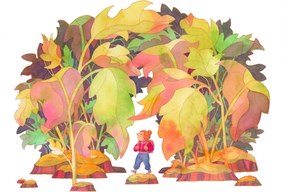 Štěpánka Jislová | The Girl Explorer Rám: Bílý, Velikost: 30 x 40 cm