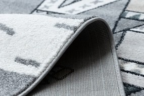 Dětský kusový koberec Fun Indian grey - 140x190 cm