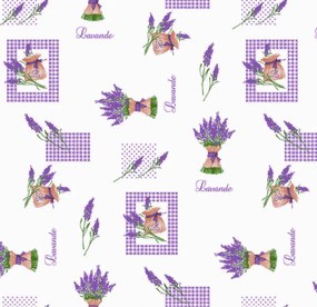 Ubrus PVC oválný FL-1311-01 - Levandulový sen (různé velikosti)