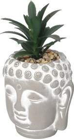 Dekorace Succulent II Buddha 17cm