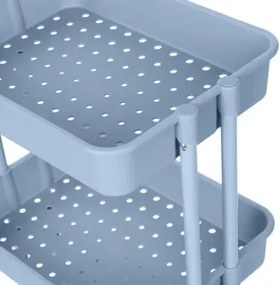 Compactor Grena Koupelnový vozík s kolečky - 3 police modrý / 43 x 34.