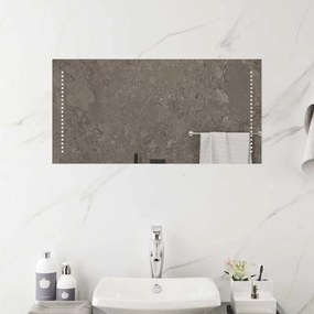 Koupelnové zrcadlo s LED osvětlením 80 x 40 cm 151728