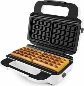 Tefal Snack XL SW7011 bílá/černá / Toustovač / 850 W / 2v1 / nepřilnav