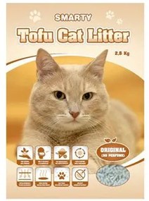 JUKO petfood s.r.o. Podestýlka Smarty Tofu Cat Litter-Original bez vůně 6l