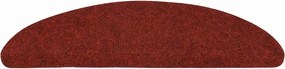 Samolepicí podložky na schody 30 ks Červená 56x17x3 cm 3365914