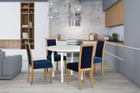 Drewmix jídelní židle ROMA 3 dřevo: kaštan, potahový materiál: látka s doplatkem