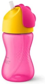 Philips Avent Nevylévací hrníček s ohebným brčkem 300 ml 12+ holka