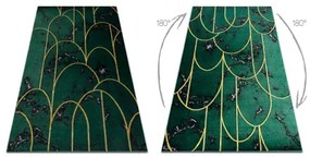 koberec EMERALD výhradní 1016 glamour, stylový art deco, mramor la velikost 120x170 cm | krásné koberce cz