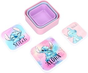 Svačinové boxy Lilo &amp; Stitch - Aloha  - sada 3 ks