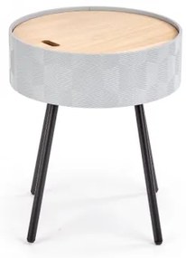 Halmar konferenční stolek AURA barevné provedení bílá