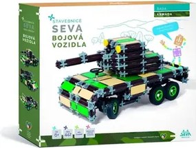 SEVA Stavebnice Armáda Bojová vozidla / 436 dílků / od 6 let