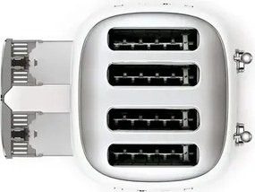 SMEG TSF03WHEU bílá / Topinkovač / 2000 W / 4 sloty / 4 topinky / 6 st