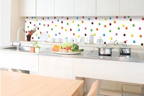 DIMEX | Fototapeta do kuchyně Lentilky KI-350-229 | 350 x 60 cm | vícebarevná