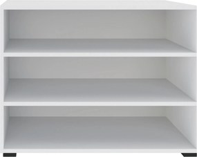 XXXLutz REGÁL, bílá, 91/67/40 cm Hom`in - Šatní skříně - 002647010013