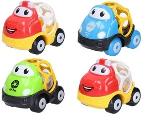 WIKY Chrastítko auto / Hračka pro nejmenší / 4 barvy / 9,5 x 7,5 x 8 c