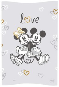 Ceba Podložka přebalovací měkká COSY 50x70 cm Disney Minnie & Mickey Grey