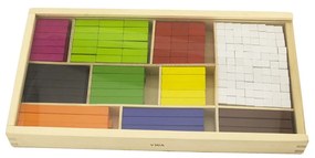 Dřevěné počítací kvádry pro děti Barva: multicolor