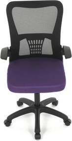 Dětská otočná židle fialová KA-K2006 PUR