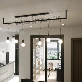 Sollux Lighting Lustr SALAMANCA 2 černý