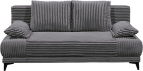 XXXLutz ROZKLÁDACÍ POHOVKA, textil, antracitová MID.YOU - Rozkládací pohovky - 002220023905