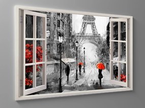 Liox Obraz olejomalba rušná paříž Rozměr: 150 x 100 cm