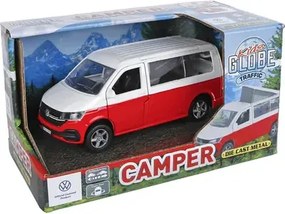 KIDS GLOBE Model auta Volkswagen Camper / Dodávka / kov / 13,5 cm / zp
