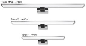 Top Light TEXAS - LED Koupelnové osvětlení zrcadla LED/8W/230V IP44
