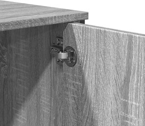 Highboard šedý sonoma 79,5 x 35,5 x 137,5 cm kompozitní dřevo 3295310