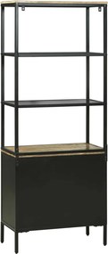 Vysoký bufet Hnědá 70 x 35 x 180 cm Masivní mangové dřevo 3310125