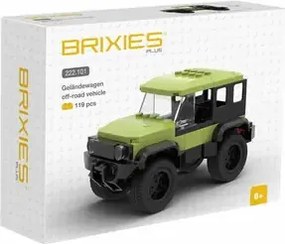 BRIXIES Plus 222.101 Off-road - terénní vozidlo zelené